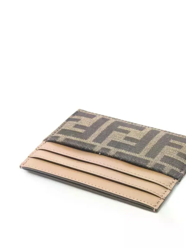 Fendi 2020s Zucca-patterned Card Case