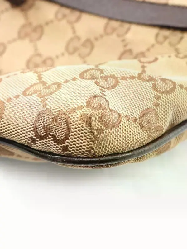 Gucci Gg Canvas Sherry Line Shoulder Bag