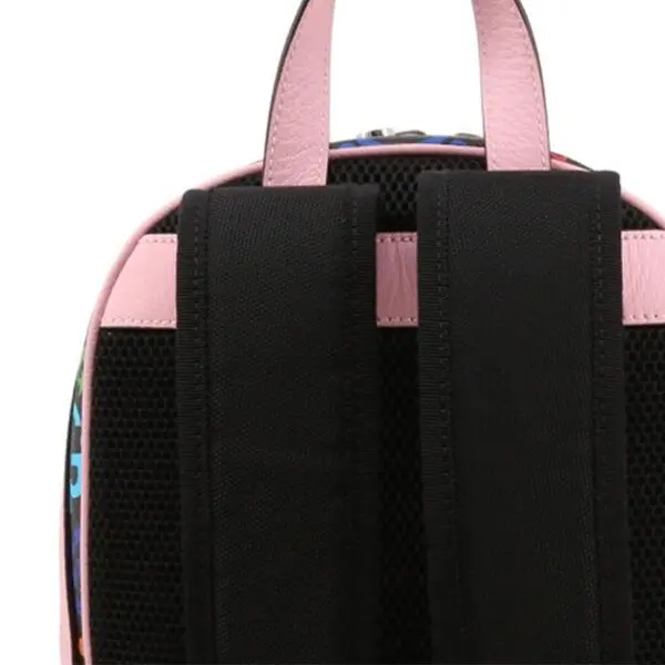 Gucci Psychedelic Logo Canvas Backpack