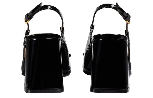 Gucci Mid-heel Slingback With Horsebit