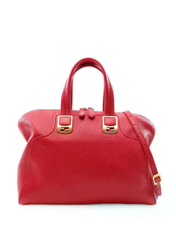 Fendi Chameleon Tote Bag - Red