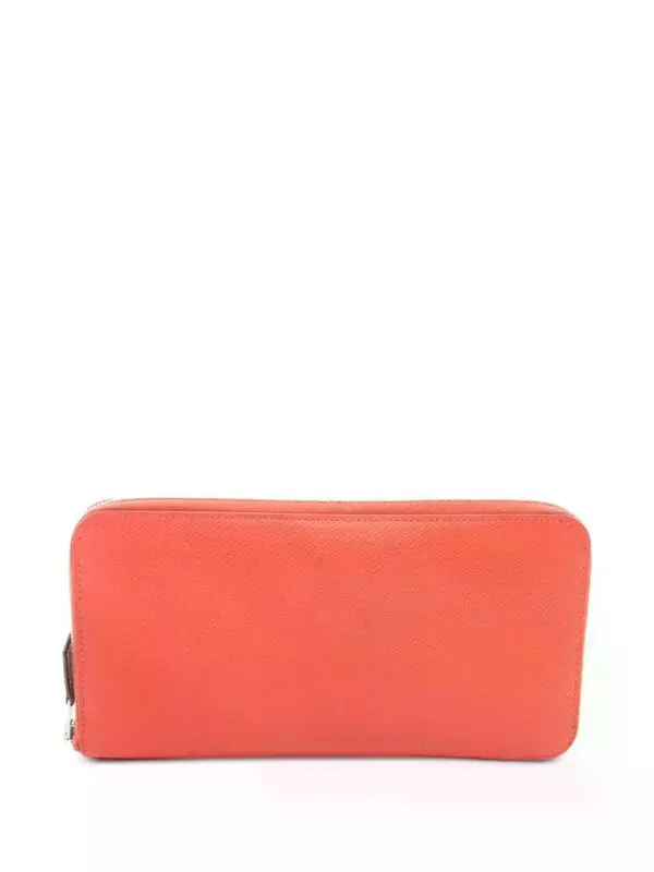 Hermès Azap Silk In Long Wallet - Orange