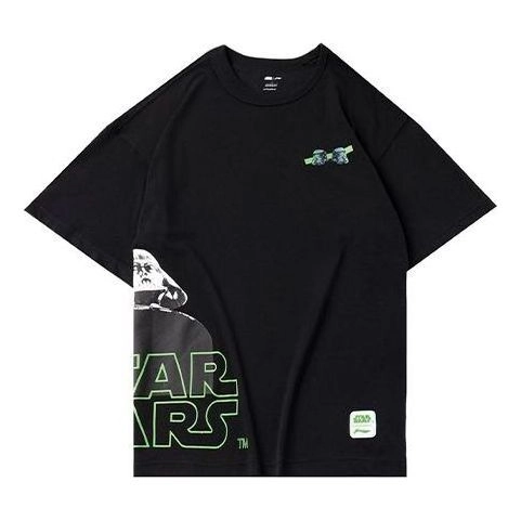 LI-NING X Star War Crossover Loose Short Sleeve - Black