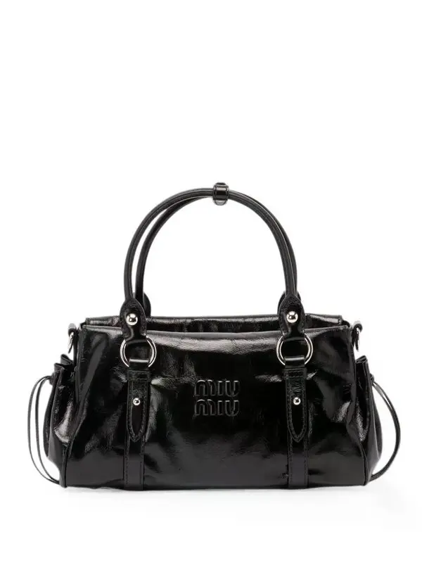 Miu Miu Logo-embossed Tote Bag