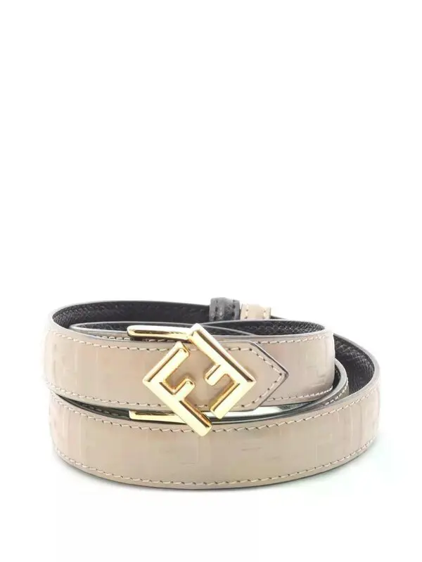 Fendi Ff Diamond Reversible Belt