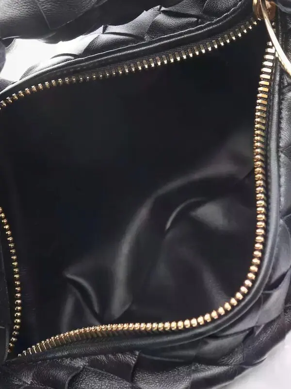 Bottega Veneta Mini Jodie Knotted Tote Bag - Black