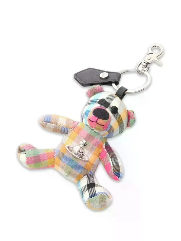 VIVIENNE WESTWOOD Teddy Bear Bag Charm - Neutrals