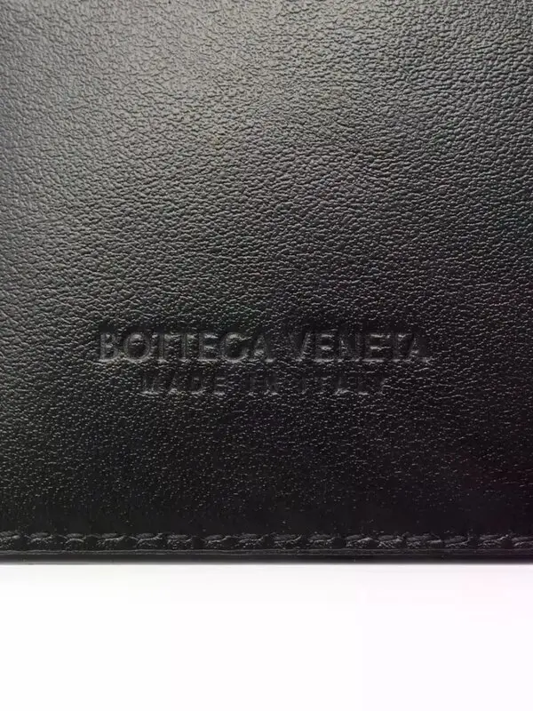 Bottega Veneta 2020 Small Intrecciato Bi-fold Wallet