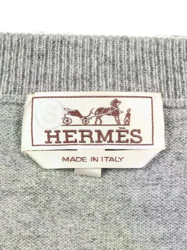 Hermès Embroidered Cashmere Sweater