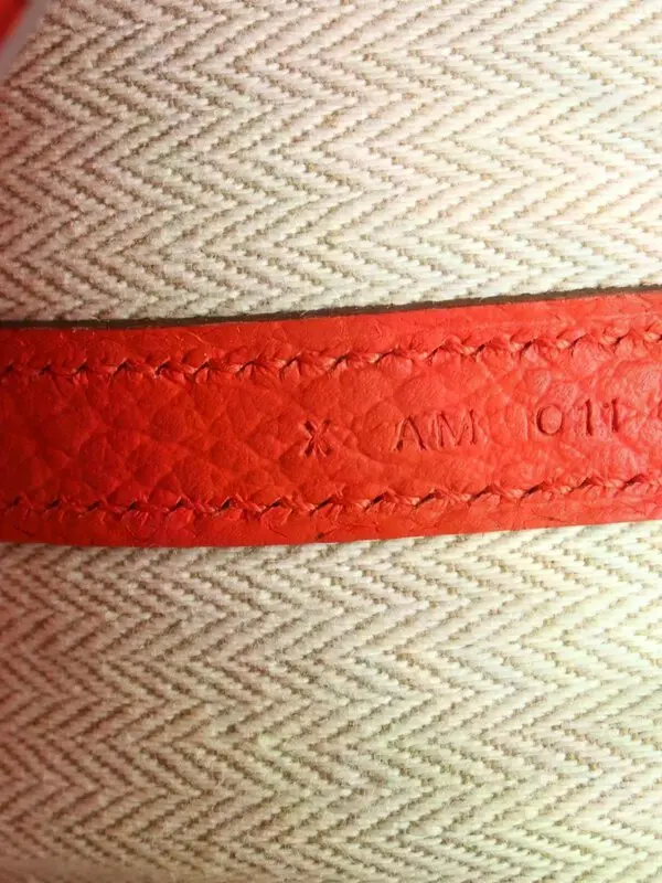 Hermès Tpm Garden Party Tote Bag - Orange