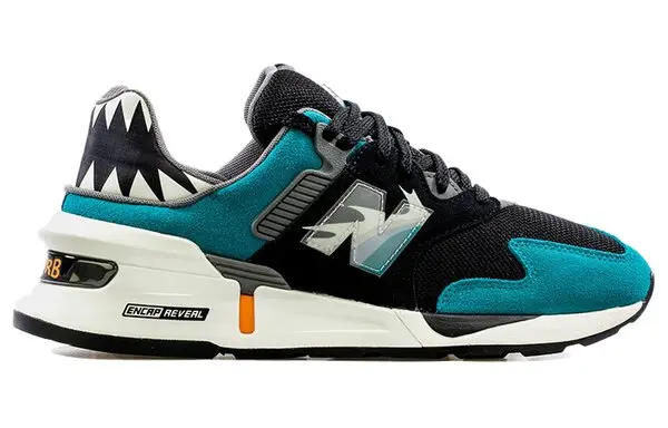 NEW BALANCE Shoe Palace X 997s "great White" Sneakers - Teal