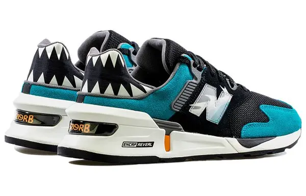 NEW BALANCE Shoe Palace X 997s "great White" Sneakers - Teal