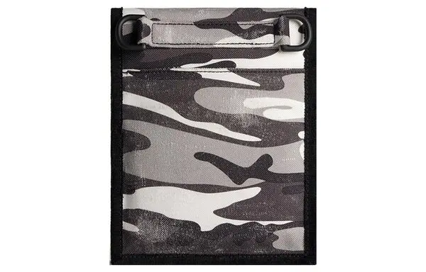 Balenciaga Explorer Small Pouch With Strap Camo Print