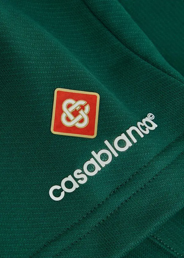 Casablanca Logo Cotton Shorts