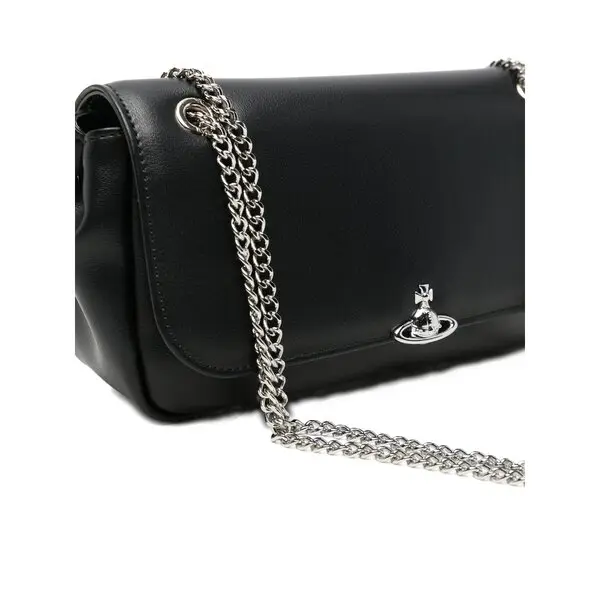 VIVIENNE WESTWOOD Logo Plaque Shoulder Bag