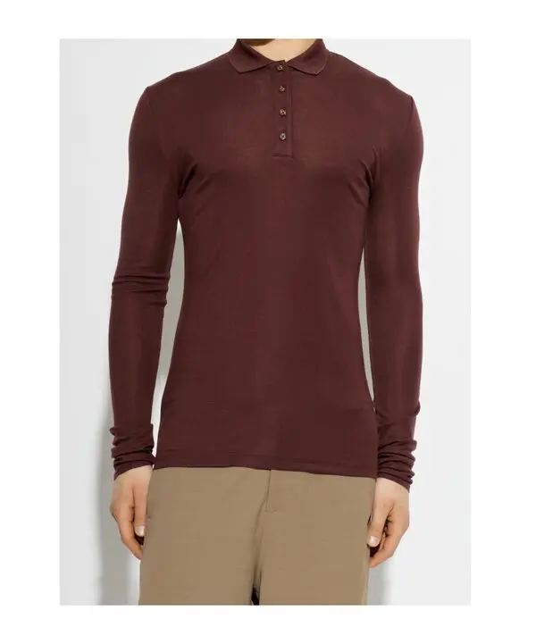 ENTIRE STUDIOS Long-sleeve Polo Shirt