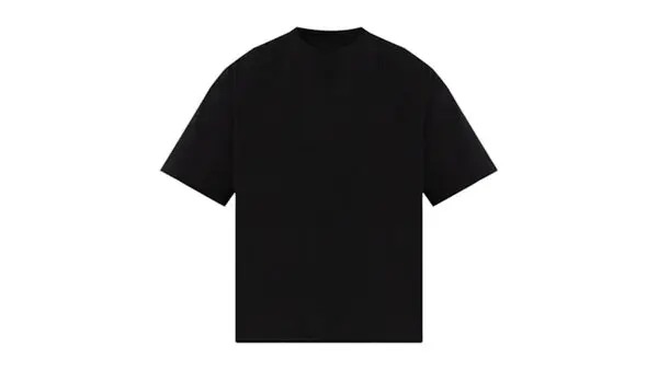 Dries Van Noten Heavy Jersey Short Sleeve T-shirt - Black