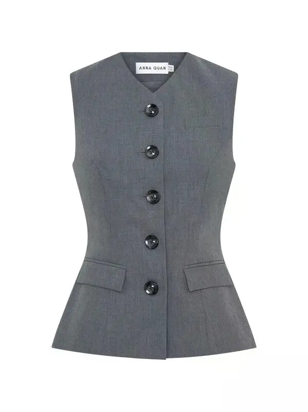 Anna Quan Kendall Peplum Top