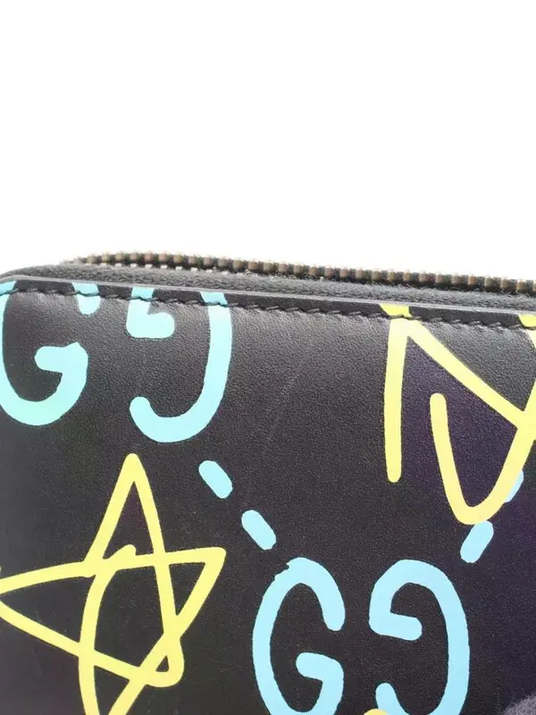 Gucci 2010s Ghost Leather Coin Purse
