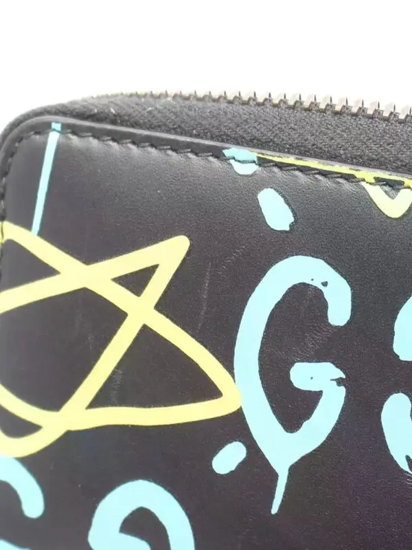 Gucci 2010s Ghost Leather Coin Purse