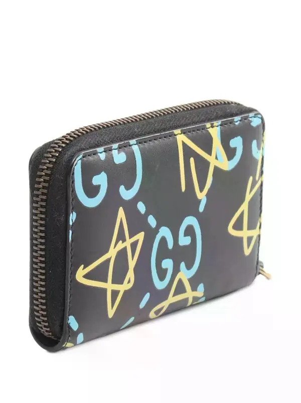 Gucci 2010s Ghost Leather Coin Purse