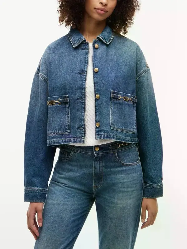 Tommy Hilfiger Cropped Denim Jacket