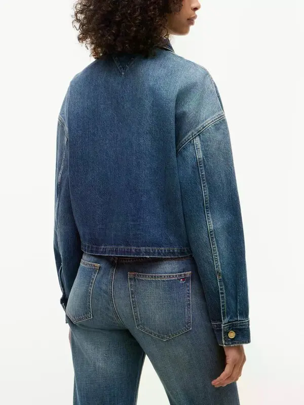 Tommy Hilfiger Cropped Denim Jacket