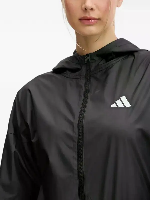 Adidas Logo Print Windbreaker