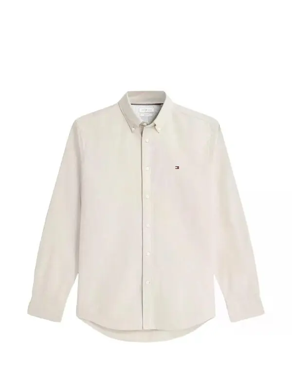 Tommy Hilfiger Logo-embroidered Button-down Shirt