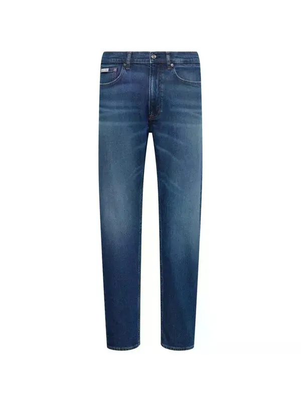 Calvin Klein Faded Effect Jeans - Blue