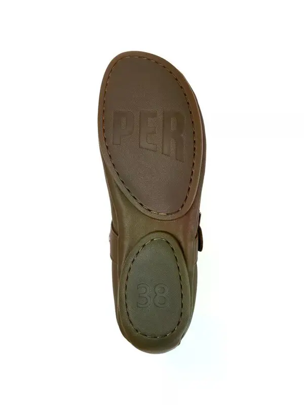 Camper Right Nina Buckle-strap Ballet Flats