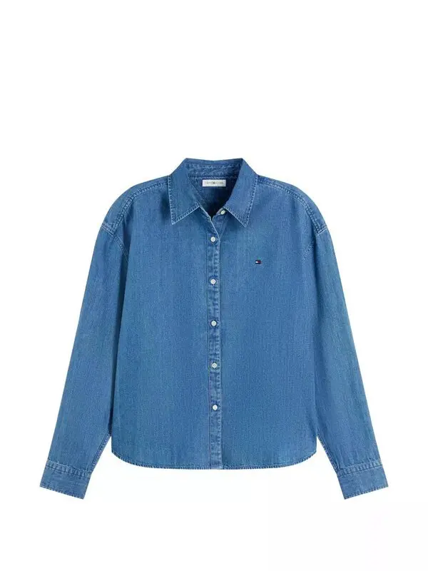 Tommy Hilfiger Embroidered Denim Shirt