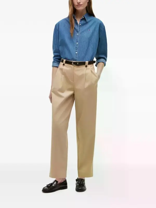 Tommy Hilfiger Embroidered Denim Shirt