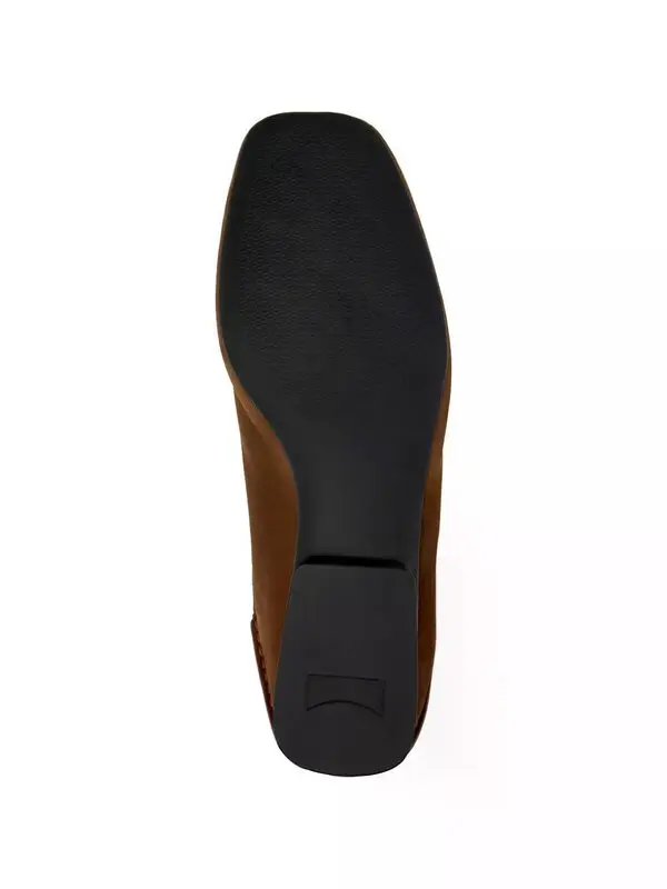 Camper Casi Myra Nubuck Leather Ballet Flats