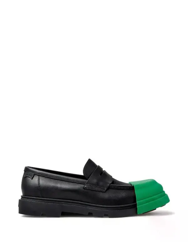 Camper Junction Penny Loafers - Black