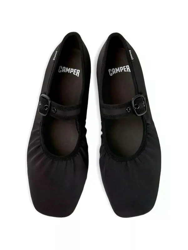 Camper Casi Myra Buckle Ballet Flats