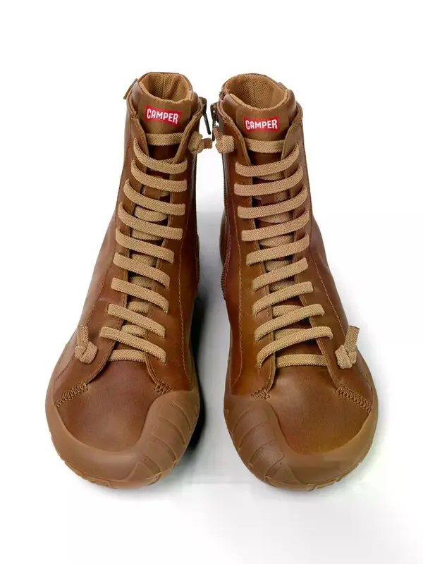 Camper Peu Path+ Leather Ankle Boots