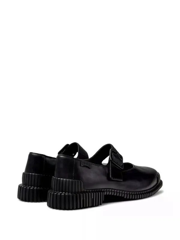 Camper Pix Buckle-fastening Leather Ballet Flats