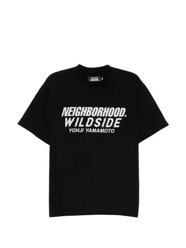 Yohji Yamamoto X Neighborhood Short-sleeved T-shirt - Black