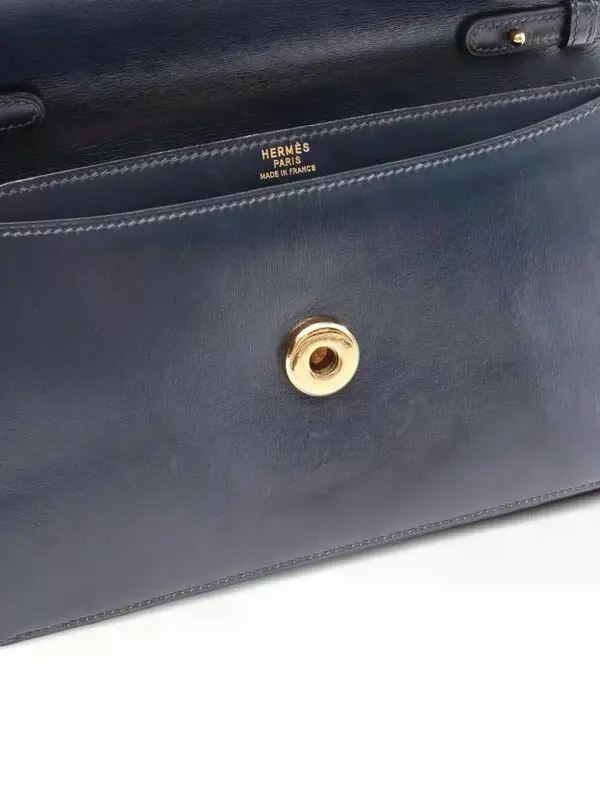 Hermès 1982 Tassel Shoulder Bag - Blue