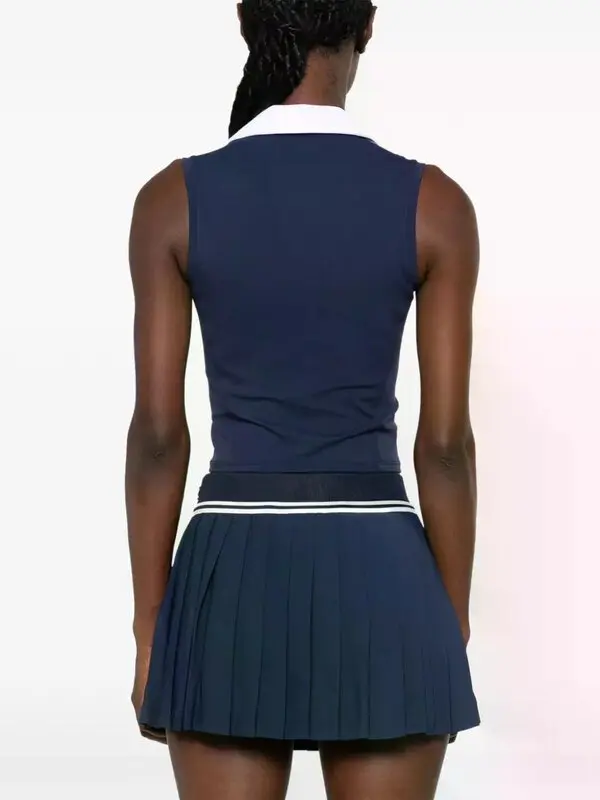 SPORTY & RICH Signature Logo Sleeveless Performance Top