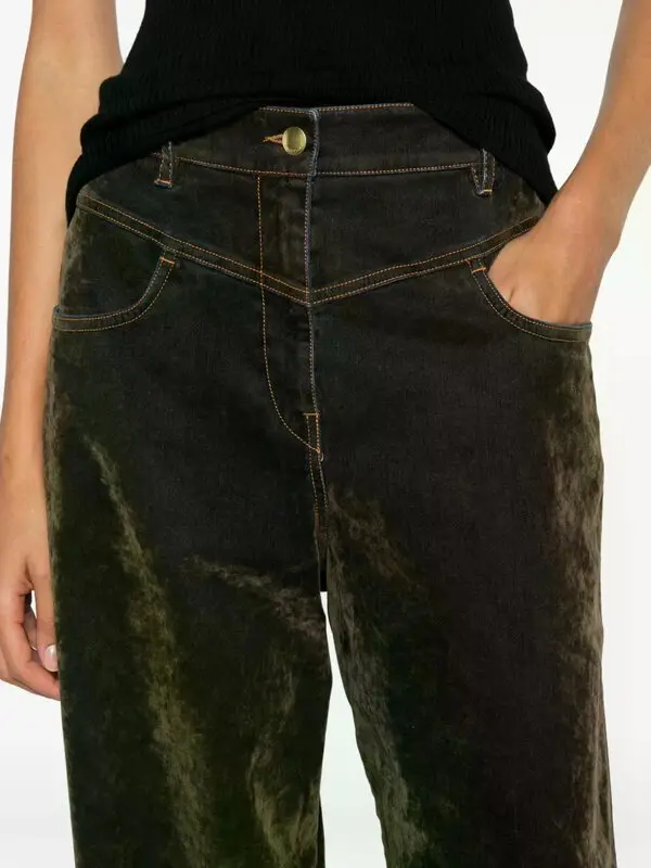 Momoni Azuki Cotton Trousers