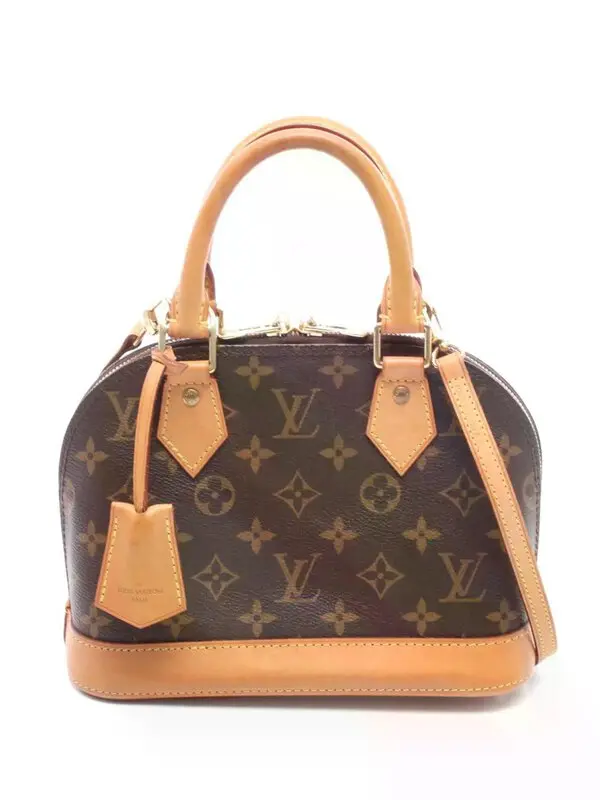 LOUIS VUITTON Alma Bb Monogram Tote Bag