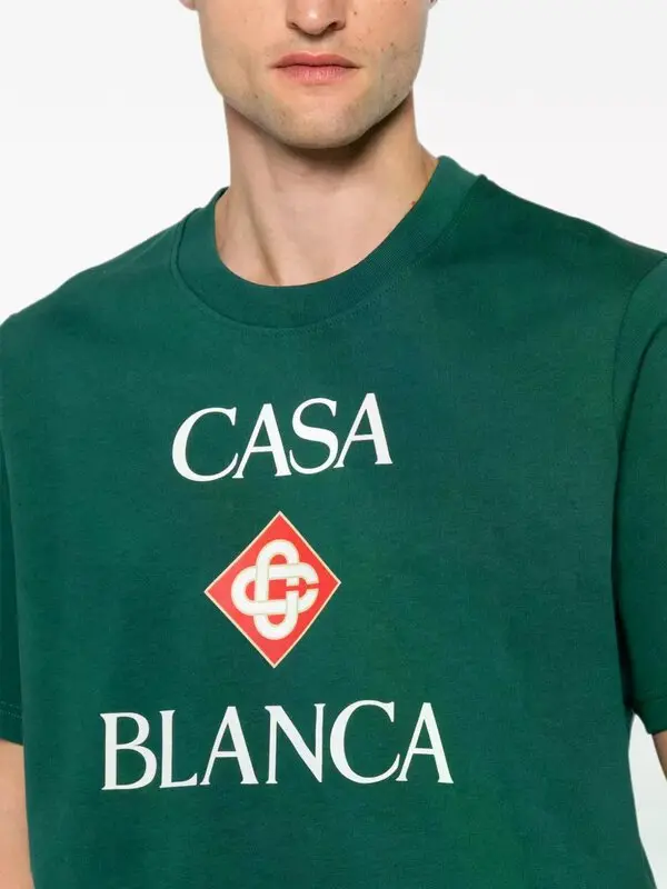 Casablanca Logo-print T-shirt