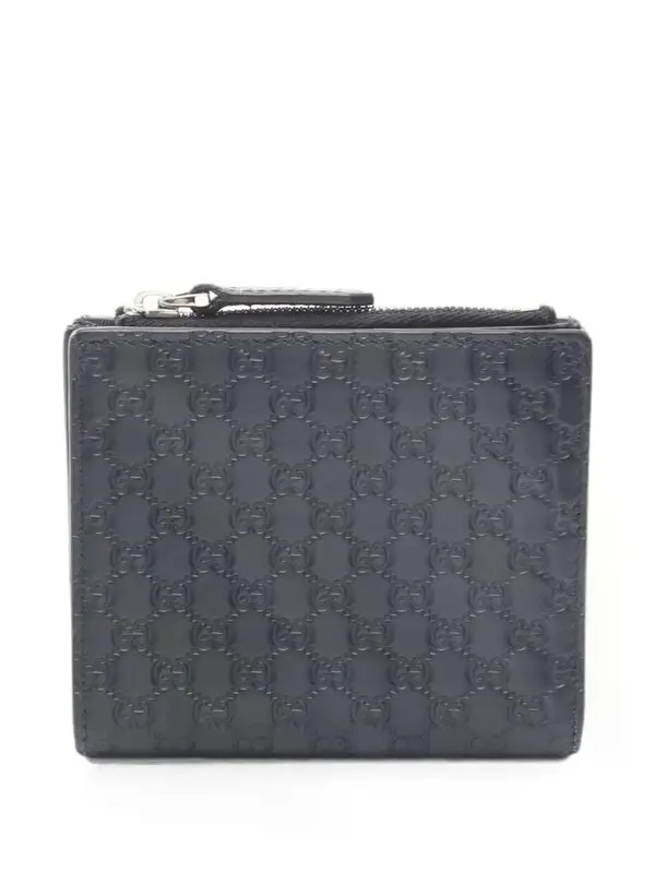 Gucci 2010s Micro-gg Guccissima Wallet