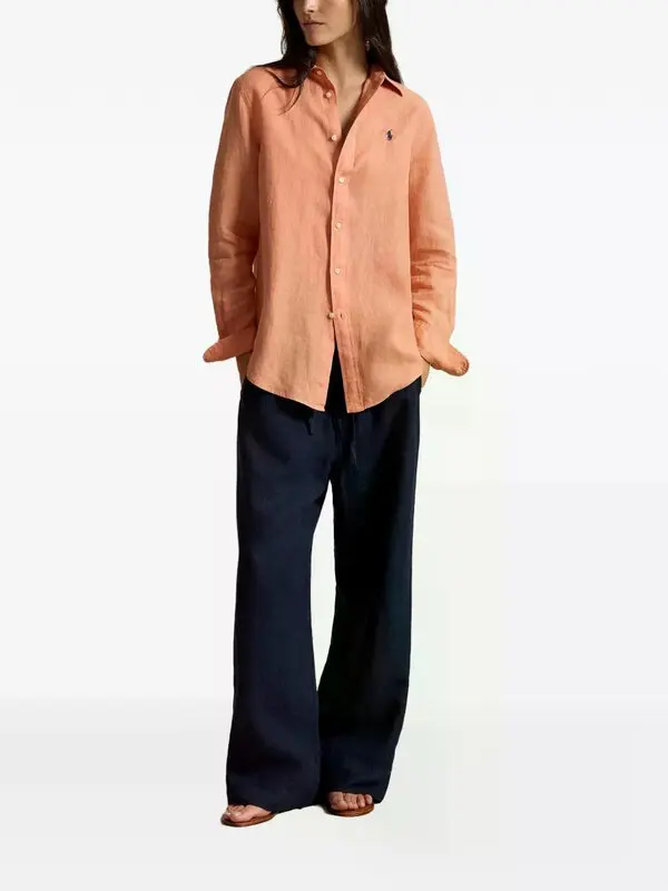 Polo Ralph Lauren Embroidered Linen Shirt