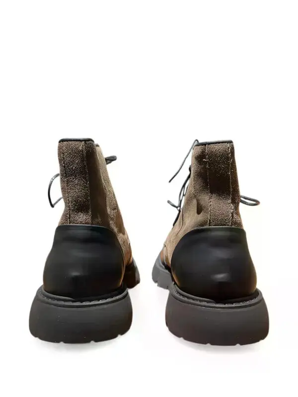 CALCE Suede Panelled Sneakers