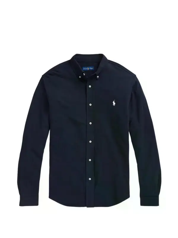 Polo Ralph Lauren Embroidered Featherweight Mesh Shirt - Blue