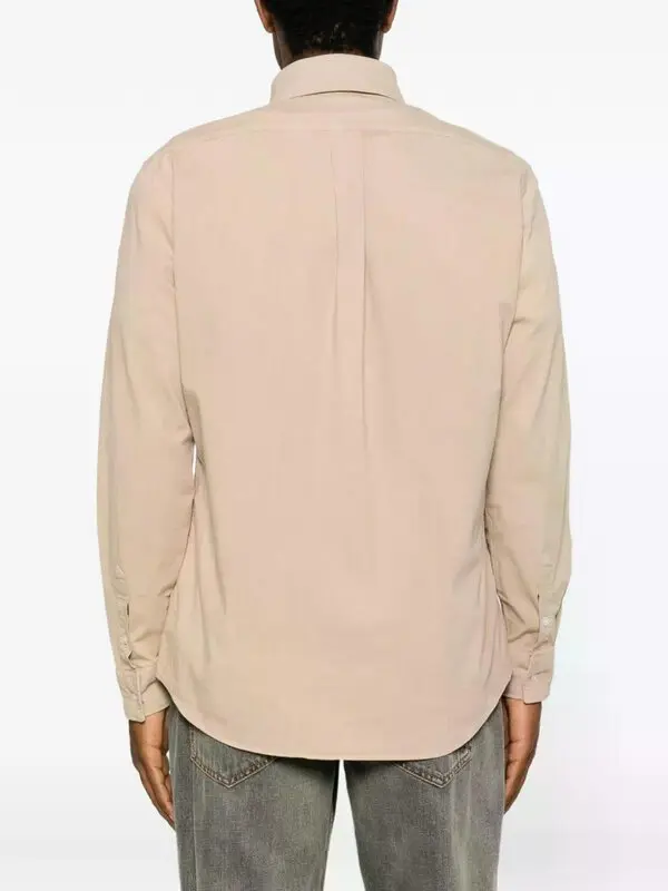 Iceberg Logo-embroidered Patch-pocket Shirt