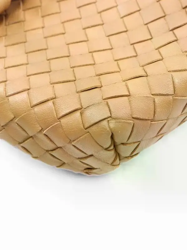 Bottega Veneta 2000s Olympia Intrecciato Shoulder Bag